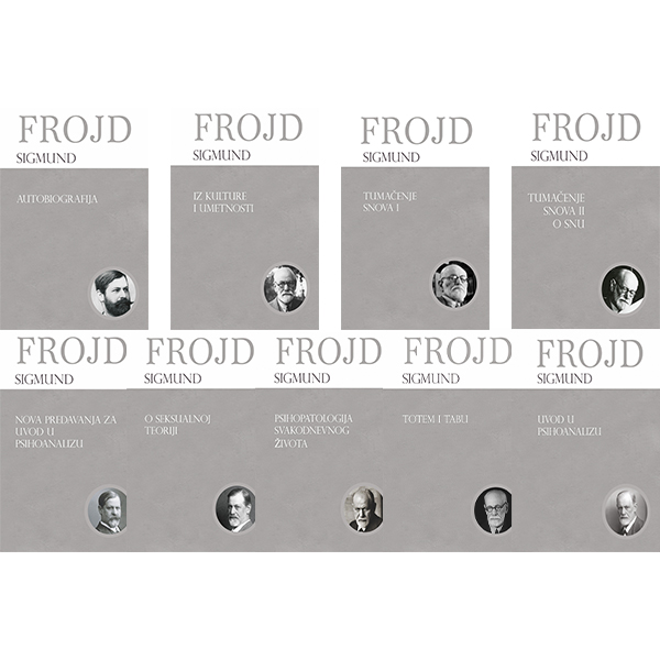 Sigmund Frojd Odabrana dela 1-9 - autor Sigmund Frojd - Neven Izdavačko ...